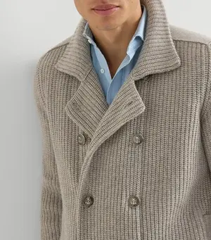Brunello Cucinelli Cashmere Double-breasted Cardigan