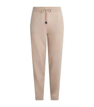 Colombo Cashmere Sweatpants - Beige