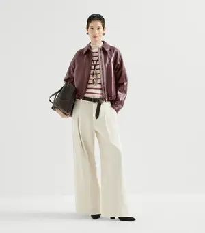 Brunello Cucinelli Nappa Leather Jacket