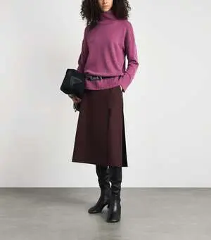 Lafayette 148 New York Cashmere Funnel-neck Sweater
