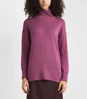 Lafayette 148 New York Cashmere Funnel-neck Sweater