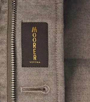 MOORER Fur-trim Fantoni Down Jacket