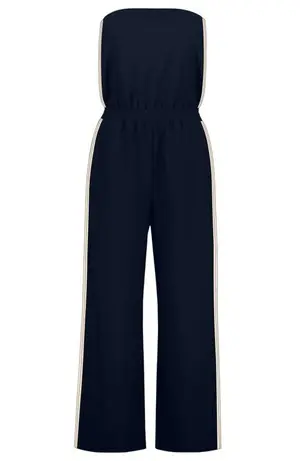 BISHOP + YOUNG Jagger Strapless Jumpsuit - Indigo