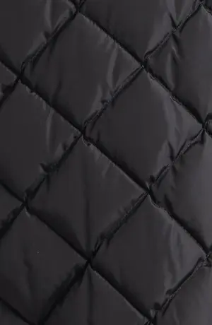 Moncler Eclat Quilted Bomber Jacket - Black