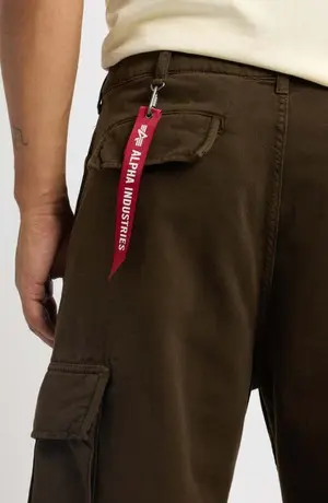 Alpha Industries Relaxed Fit Cargo Pants - Hickory