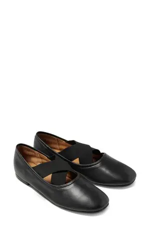 Beek Serin Mary Jane Flat - Black