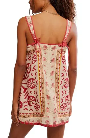 Free People Fleur" Studded Mini Dress