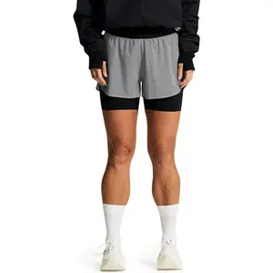 CRAFT Reflective Performance Running Shorts - Silver