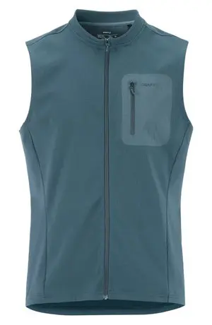 CRAFT Speed Full Zip Performance Midlayer Vest - Real