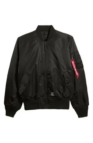 Alpha Industries Ma-1 Heritage Flight Bomber Jacket - Black