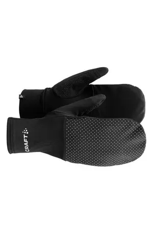 CRAFT Lumen Fleece Hybrid Gloves - Black