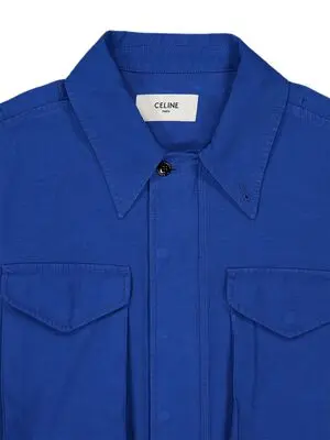 Celine Cotton Parka Coat