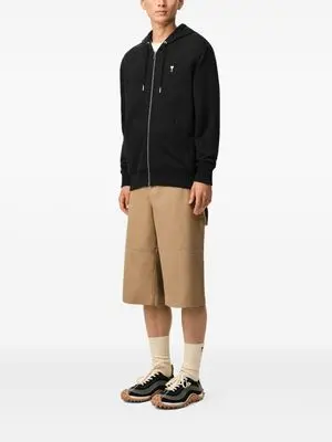 AMI Paris De Coeur Cotton Hoodie