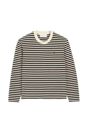 AMI Paris De Coeur Striped T-shirt - Multicolor