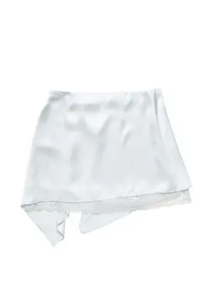 Acne Studios Satin Mini Skirt - Multicolor