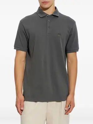 Etro Logo Cotton Polo Shirt