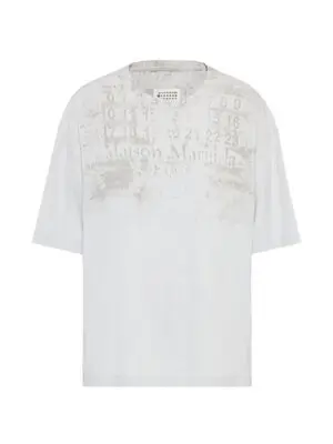 MAISON MARGIELA Oversized Cotton T-shirt - Multicolor