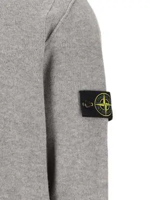 Stone Island Wool Turtle-neck Sweater - Multicolor
