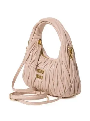 Miu Miu Wander Small Leather Hobo Bag - Multicolor