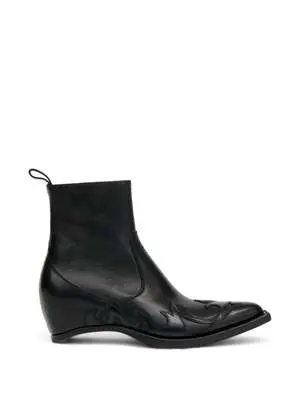 MAISON MARGIELA Leahter Boots - Multicolor