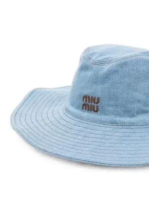 Miu Miu Denim Cowboy Hat