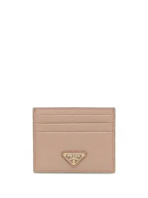 Prada Leather Credit Card Case - Multicolor
