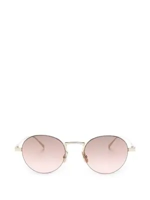 Celine Metal Frame Round Sunglasses - Multicolor