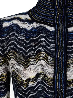 Missoni Zig Zag Motif Polo Shirt