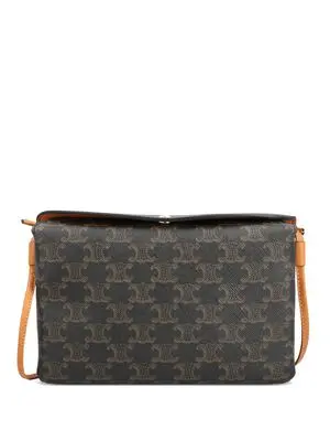 Celine Trio Triomphe Canvas Mini Bag - Multicolor
