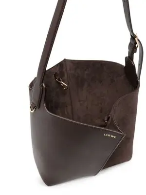 Loewe Bilbao Medium Leather Bucket Bag