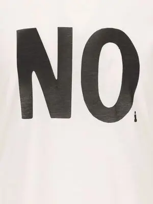 Fendi No Print Cotton T-shirt
