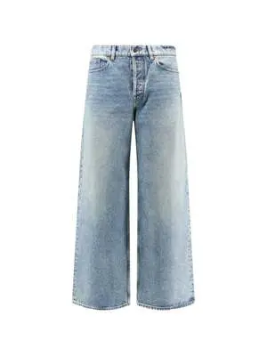 GOLDEN GOOSE Boyfriend Jeans In Stonewashed Light Denim