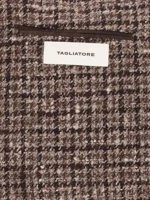 Tagliatore Montecarlo Alpaca Blend Blazer - Brown