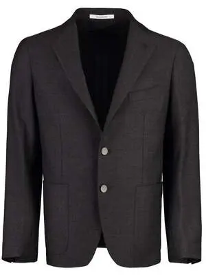 Tagliatore Montecarlo Alpaca Blend Blazer - Brown