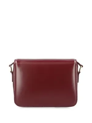 Celine Triomphe Teen Leather Shoulder Bag - Multicolor
