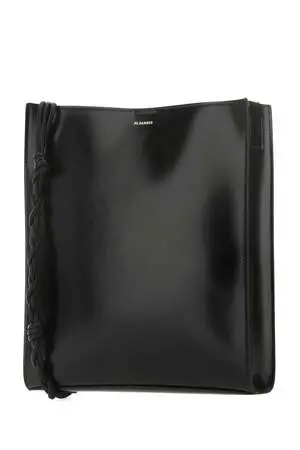 JIL SANDER Leather Large Tangle Shoulder Bag