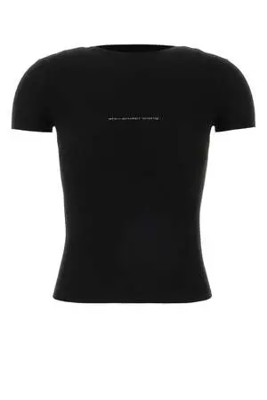 Alexander Wang Stretch Nylon T-shirt - Black