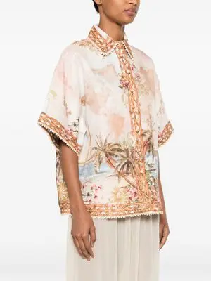Zimmermann Mahon Linen Shirt