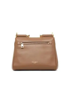 Dolce & Gabbana Small 'my Sicily' Leather Bag