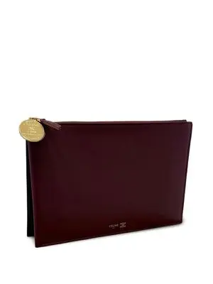 Celine Duo Leather Pouch - Multicolor