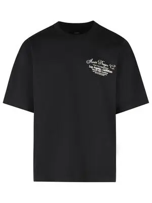 Amiri Dreamers Chain' Cotton T-shirt - Black