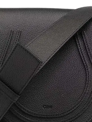 Chloé Marcie Leather Saddle Bag - Multicolor