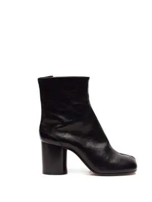 MAISON MARGIELA Tabi Leather Ankle Boots - Multicolor