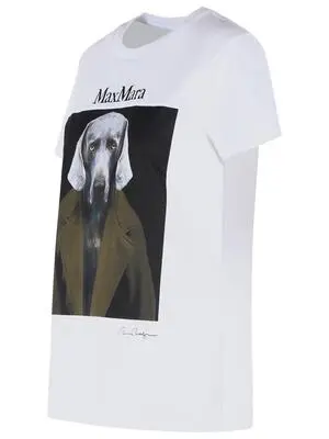 Max Mara Calca' White Cotton Sweater