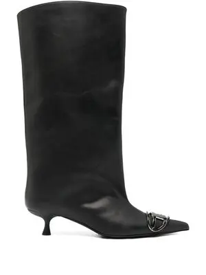 DIESEL® Venus Leather Boots - Multicolor