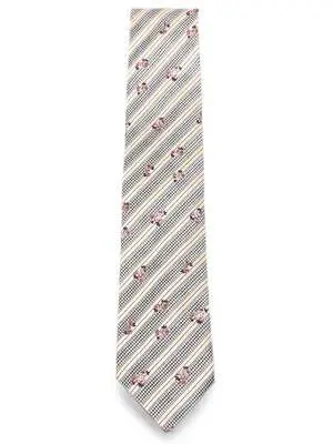 Dries Van Noten Tie 102 Q.4902 M.w.tie Ecr - Multicolor