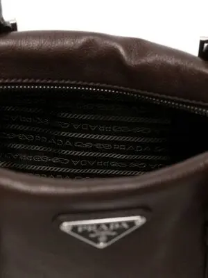 Prada Bonnie Medium Leather Tote - Multicolor