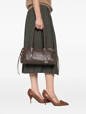 Prada Bonnie Medium Leather Tote - Multicolor