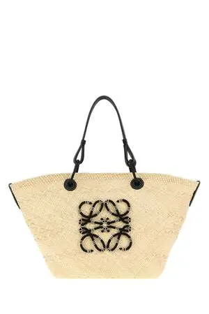 Loewe Rafia Bucket Bag - Brown
