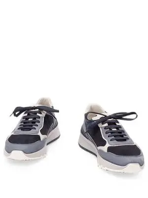 Brunello Cucinelli Runners In Nabuk E Camoscio